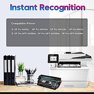 ONLYU Compatible Toner Cartridge Replacement for HP 26X CF226X HP 26A CF226A 26A 26X Pro M402n M402dn M402dw Pro MFP M426fdw M426fdn M426dw (Black, 2-Pack)