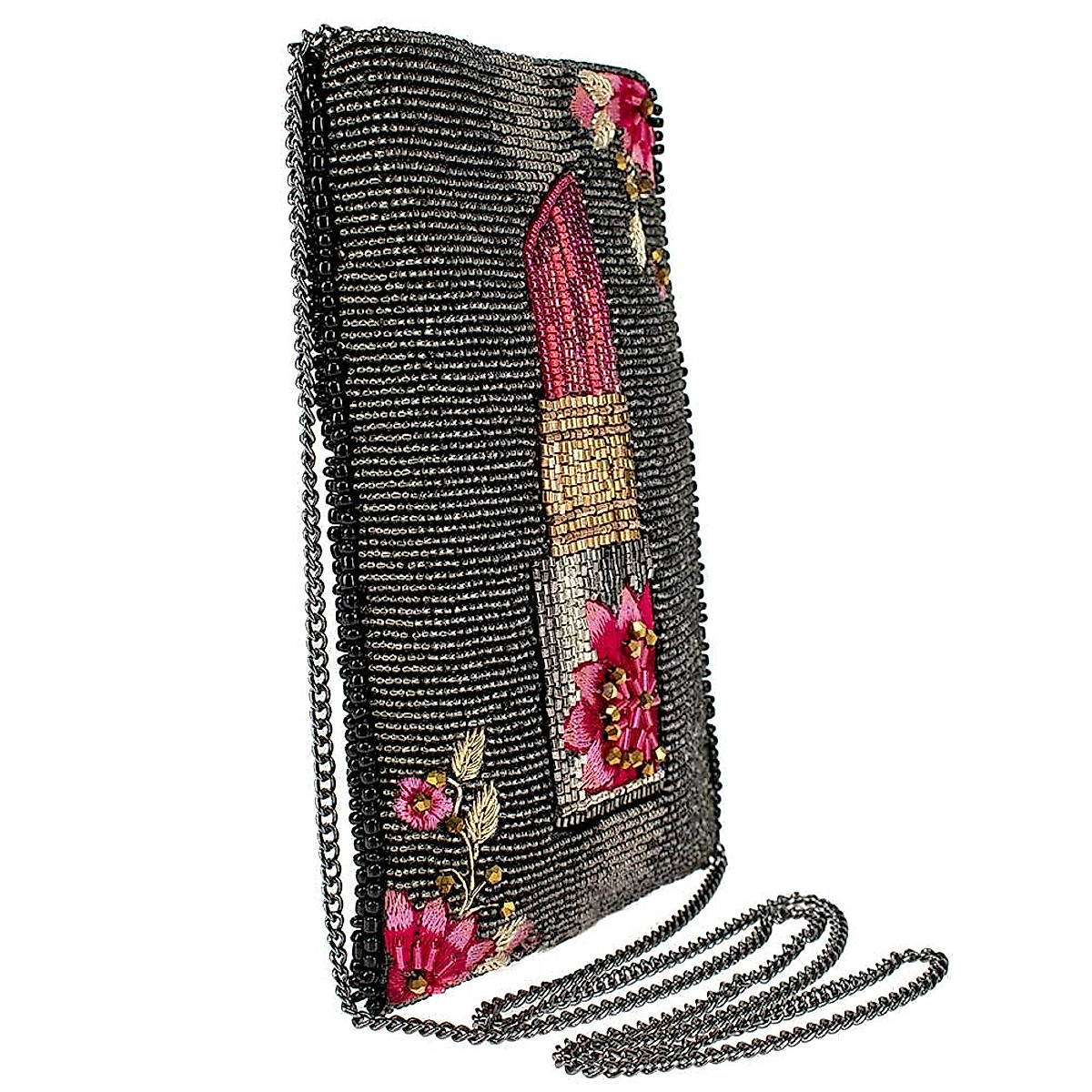 Mary Frances womens Glammed Up Crossbody Phone Sling Bag, Multi, Small US
