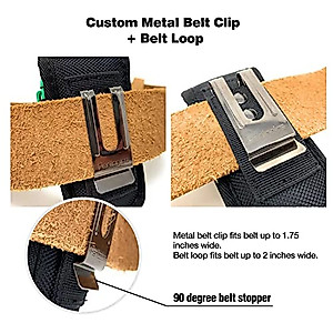 Leatherman Sheath Replacement by Perilogics. Magnetic Closure Pouch Fits Wave Plus Wingman Charge Surge Super Tool 300 Signal Free P2 P4. Fits Tool Up to 4.5 inch in Length