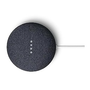 Google Nest Mini 2nd Generation Smart Speaker with Google Assistant - Charcoal