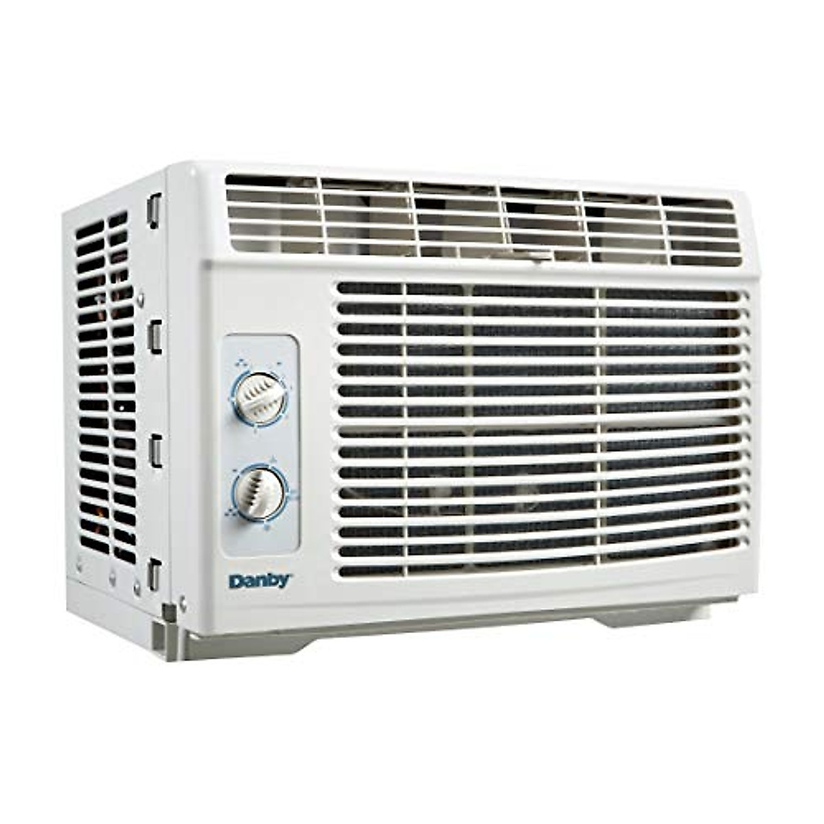 Danby DAC050MB1WDB 5,000 Window Air Conditioner, 2 Cooling and Fan Settings, Easy to Use Mechanical Rotary Controls, Ideal for Rooms Up to 150 Square Feet, 5000 BTU, White