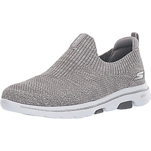 Skechers womens Go Walk 5 - 15952 Sneaker, Grey, 8.5 US