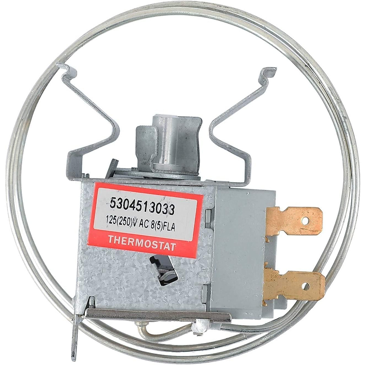 5304513033 Refrigerator Temperature Control Thermostat Compatible with Top Brand Replaces PS12365300, 216715200, AP6284905, 216715201, 297216033 and 297216037 (2-Packs)