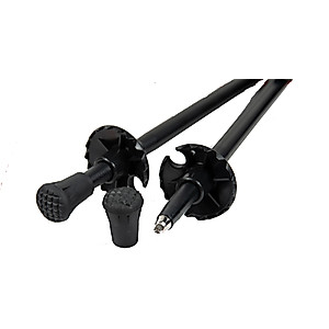 Mons Peak IX Trekking Hiking Walking Poles Replacement Rubber Tips Protectors (4-Pack)