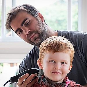 Hair Clipper Guards Professional Wahl Clipper Guards with 6 Cutting Lengths from 1.25 in & 1.5 in & 1.75 in & 2 in & 2.25 in & 2.5 in Fits Most Wahl Full Size Hair Clippers (Gray)