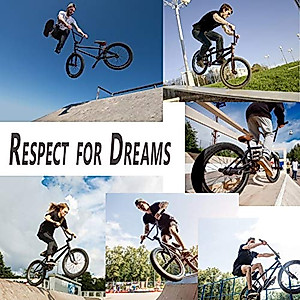 SMALL STAR Bike Pegs 2Pcs Aluminum Alloy Anti-Skid Lead Foot Bicycle Pegs 3/8 inch Axles