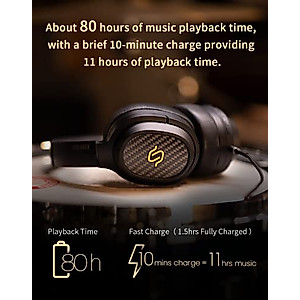 Edifier STAX Spirit S3 Wireless Planar Magnetic Headphone, Bluetooth Hi-Fi Headphone with Hi-Res & Snapdragon Sound with Mic for Audiophiles, Home, Studio