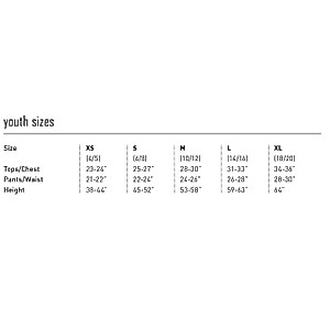 ColdPruf Youth Enthusiast Single Layer Bottom Black