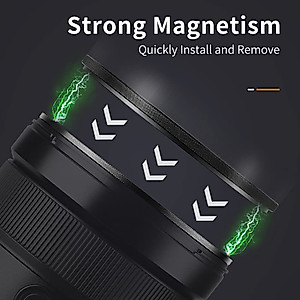 K&F Concept 67mm Empty Magnetic Base Filter Ring (Works ONLY on K&F Concept Magnetic Quick Swap System)