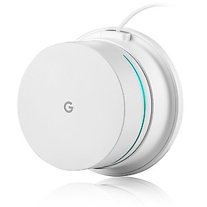 OkeMeeo Wall Mount for Google WiFi - Ceiling Mount Holder for Google WiFi Mesh System 2016 and 2020, Space Saving, Reinforced and Perfect Unity (1 Pack)