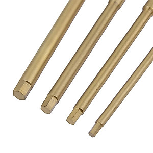 HobbyPark Titanium Hex Screw Driver Set 1.5mm 2.0mm 2.5mm 3.0mm Hexagon Screwdriver Wrench Tool Kit for Multi-Axis FPV Racing Drone RC Quadcopter Helicopter Car,4-Pack