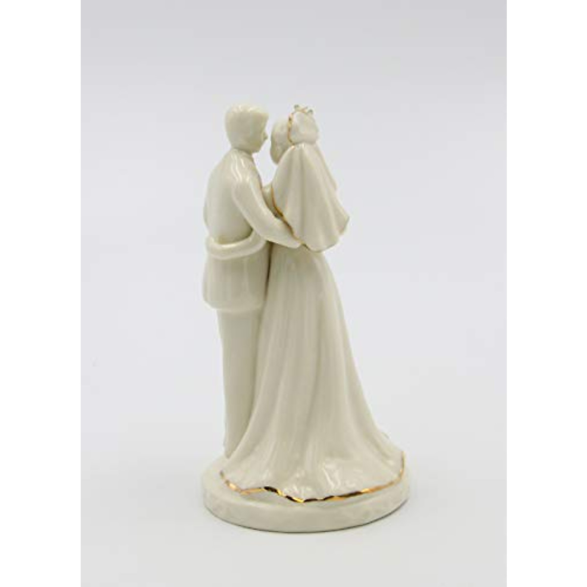 Cosmos Gifts 30715 Small Fine Porcelian 50th Anniversary Couple Figurine, 4-3/4"H, Ivory