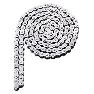 KAMIER 420 Drive Chain 102 Link with Chain Breaker for CRF50 XR50 KLX110 PW80 TTR90 RM60 50cc 70cc 90cc 110cc 125cc TaoTao Coolster Kayo SSR Chinese Pit Dirt Bike 4 Wheeler ATV Go Kart Mini Bike Parts