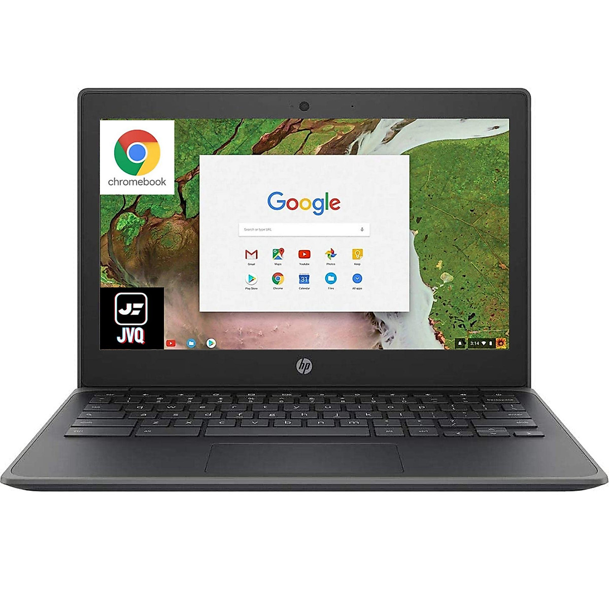 2022 Newest HP Chromebook 11A G8 Education Edition, 11.6" HD Display, AMD A4-9120C(up to 2.4GHz), 4GB Memory, 160GB Space(32GB eMMC+128GB Card), Webcam, USB-C, WiFi, Bluetooth, Chrome OS, JVQ MP
