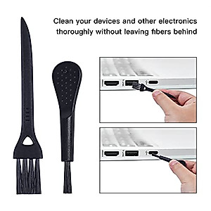 20 Pcs USB Type C Anti Dust Plugs Cover, USB C Charging Port Dust Covers Plug Caps Protectors for Samsung Galaxy s23, s22, s21, s20, Ultra, Plus s10, s9, s8 Plus, Note 9, Pixel with 2 Cleaning Brush