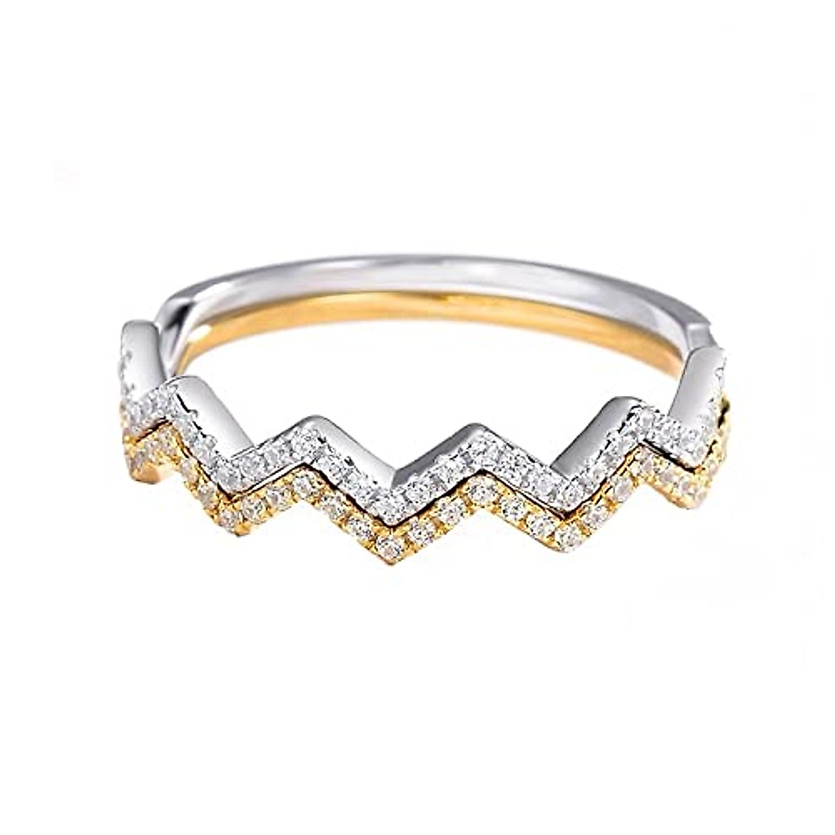 Coco Jewelry Ring Gifts for Teen Girls - To My Daughter/Daughter-in-law HIGHS AND LOWS Inspirational Sterling Silver Rings Size 5-10 With Ring Box and Poem (White Gold Plated, 8)