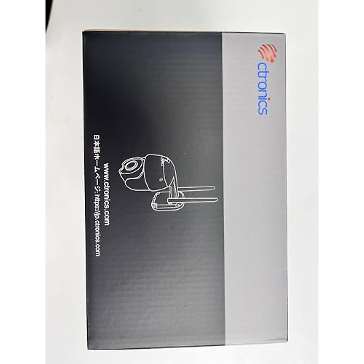 2K 4MP Security Camera Outdoor, 2560×1440P Ctronics PTZ Camera Outdoor 2.4G WiFi CCTV IP Camera for Home Security Human Detection & Auto Tracking Custom Sound Alarm Color Night Vision 2-Way Audio IP66