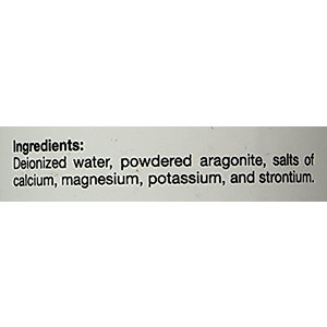 Continuum Aquatics Reef Basis Reactor – Liquid Aragonite Suspension for Marine Fish and Reef Saltwater Aquariums, Provides Calcium and Carbonates