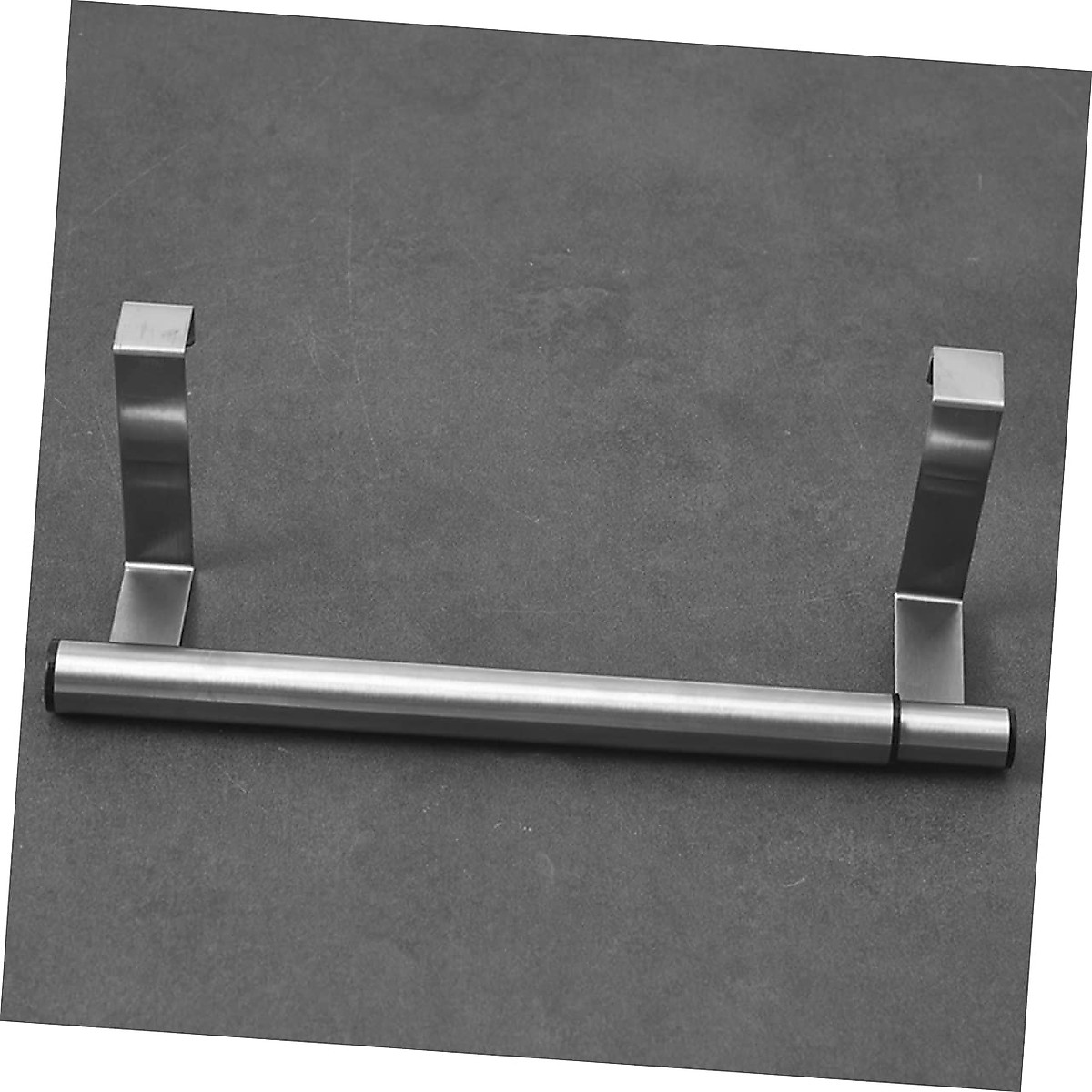 LIFKOME 3pcs Telescopic Towel Rack Cabinet Door Towel Holder Kitchen Towel Hook Kitchen Towel Shelf Versatile Towel Holder Hanging on Cabinet Bar Rack Metal Stainless Steel No Punching