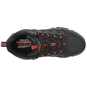 Skechers mens Hiking Boot, Black, 11.5 US