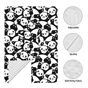 Panda Baby Car Seat Canopy Cover Multi Use Nursing Cover for Newborn Car Seat Canopy Mom Nursing Breastfeeding Covers Newborn Shower Gift