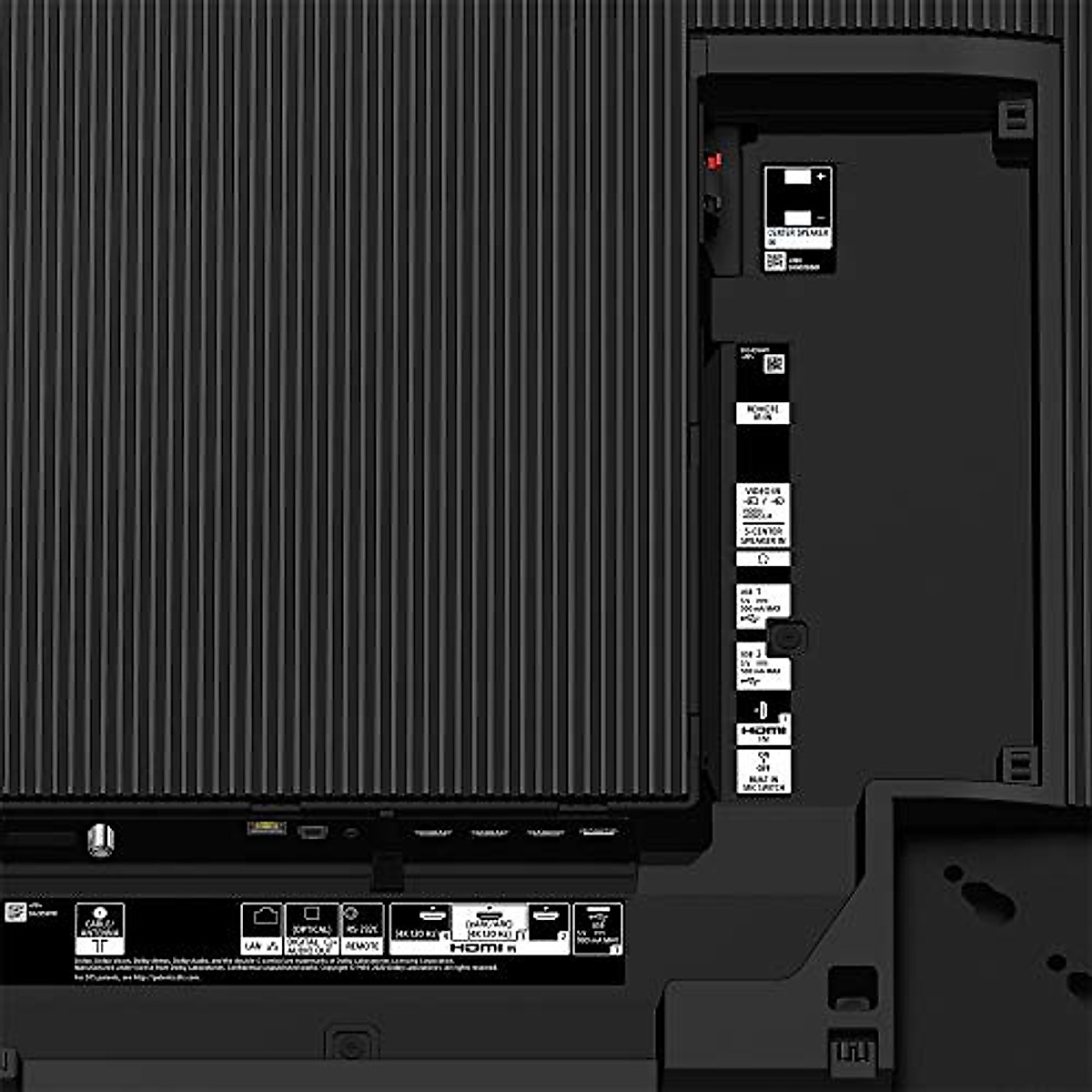 Sony XR55A90J 55-inch OLED 4K HDR Ultra Smart TV Bundle with Deco Home 60W 2.0 Channel Soundbar, 37"-100" TV Wall Mount Bracket Bundle and 6-Outlet Surge Adapter