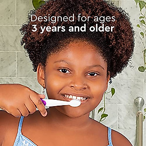 RADIUS Totz Plus Brush Kids Toothbrush Silky Soft BPA Free ADA Accepted Designed for Delicate Teeth & Gums for Children 3 Years & Up - Assorted - Pack of 6