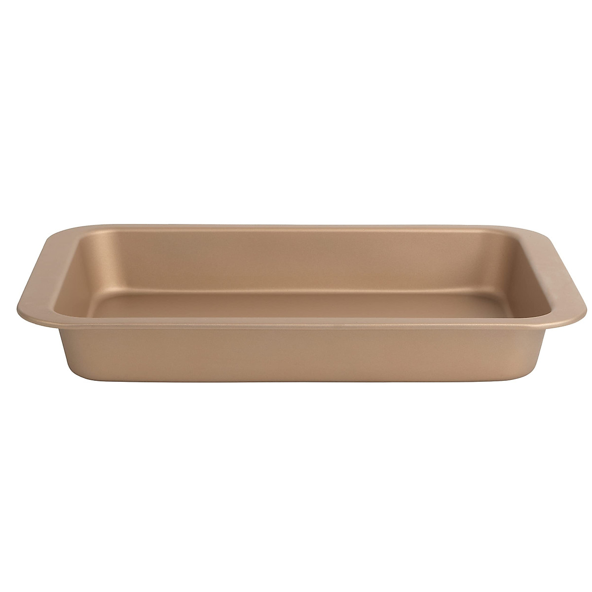 Russell Hobbs RH01689GEU7 Opulence Baking Tray - Non-Stick Oven Roasting Tray, Easy Clean, For Sunday Roasts, Meat, Traybakes & Vegetables, PFOA-Free, Carbon Steel, Strong and Durable, Gold, 36 cm