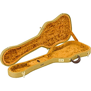 Fender Thermometer Electric Guitar Case, Telecaster, Tweed,Brown