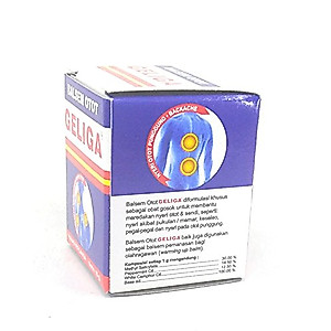 Geliga Muscular Balm Original Eagle Brand- 4 Bottle X 10g