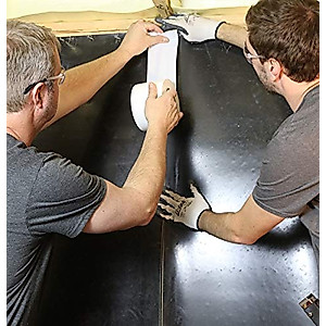 Mass Loaded Vinyl MLV Barrier 4' x 15' 2 LB Two Pound 60 Square Foot Roll Soundproofing Acoustic Barrier