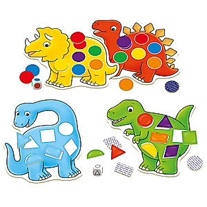Orchard Toys Dotty Dinosaurs Children's Game, Multi, One Size