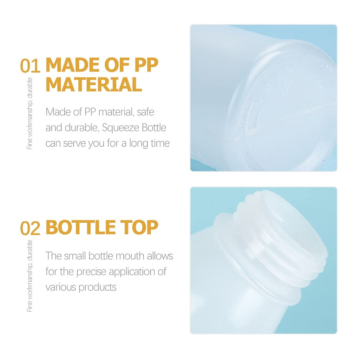 FRCOLOR 3pcs Dry Cleaning Bottle Hair Dye Bottle Hair Squeeze Bottle Hair Oil Applicator Hair Dye Bottle Applicator Salon Hair Dye Bottle Hair Dyeing Bottle Filling Plastic Bottle