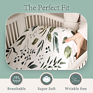 Premium Gender-Neutral Crib Sheet Set - 2 Pack | Ultra-Soft Bedding for Crib Mattress and Toddler Beds | Unisex Comfort and Elegance by Max&So