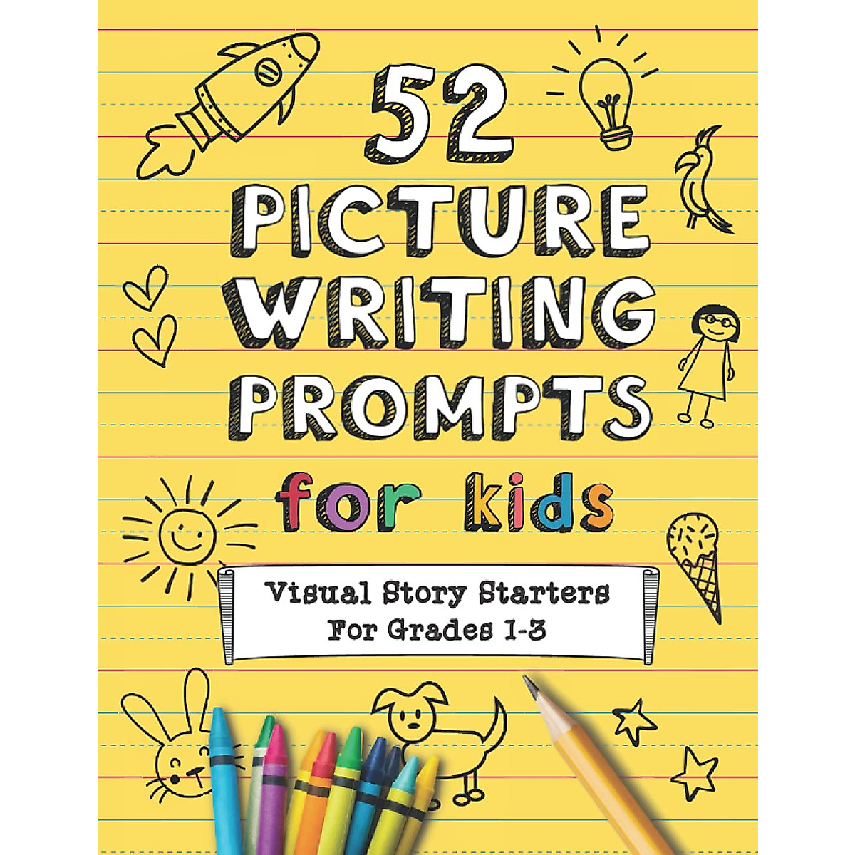 52 Picture Writing Prompts for Kids: Visual Story Starters | For Grades 1-3