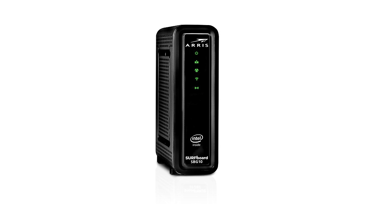 ARRIS Surfboard DOCSIS 3.0 Modem & Router Bundle + Coax