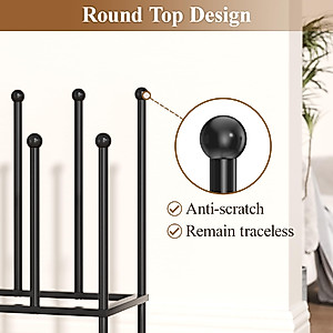 Free Standing Shoe Racks for Boots - Boot Rack for 4 Pairs, Boot Storage, Shoe Organizer for Closet, Entryway, Garage, Porch, Bedroom, Patio Outdoor and Hallway, Boot Holders to Keep Them Straight