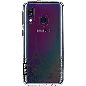 Casetastic Samsung Galaxy A40 (2019) Phone Case, Thin TPU Case.Shock Absorbing and Scratch-Resistant Cover for Samsung Galaxy A40 (2019) - Paris City Houses