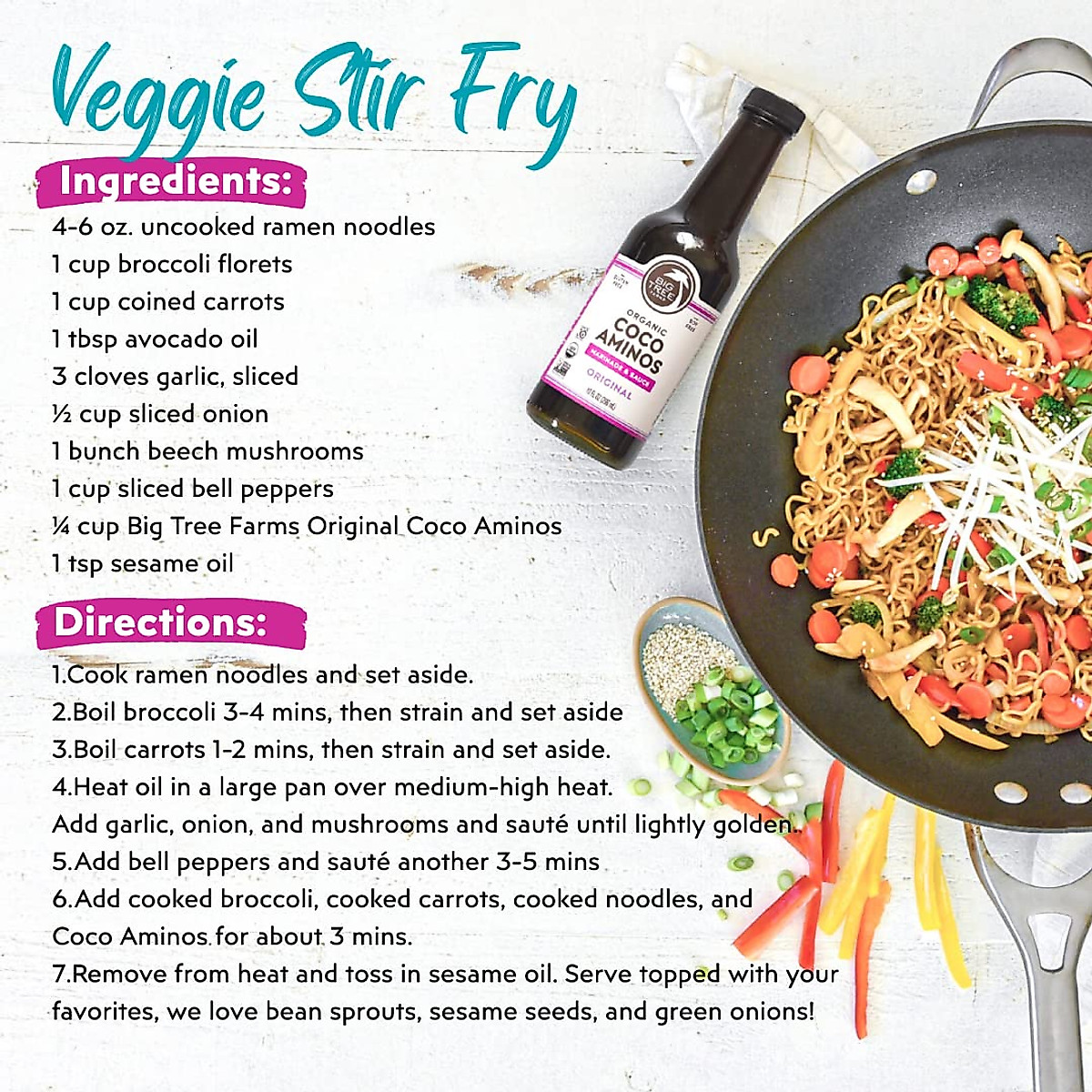 Big Tree Farms Organic Coco Aminos, Original Flavor, Soy Free, Vegan, Gluten Free, Paleo, Certified Kosher, Whole30, Non GMO, Low Glycemic, Low Sodium, Sauce & Marinade Substitute, 10 oz (Pack of 2)