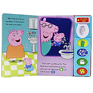 Peppa Pig – Let’s Go Potty! Interactive 5-Button Potty Training Sound Book – PI Kids