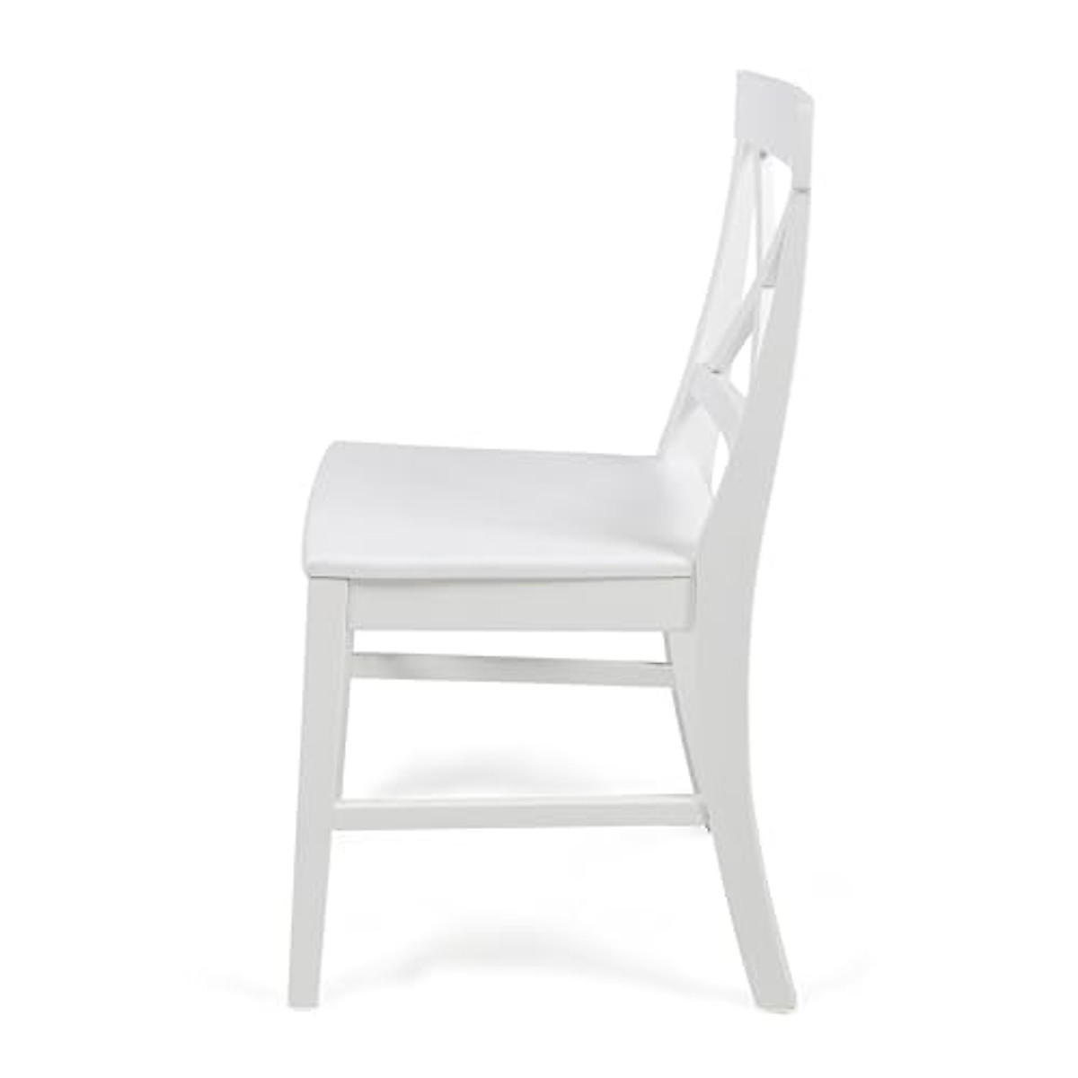 Christopher Knight Home Roshan Farmhouse Acacia Wood Dining Chairs, White