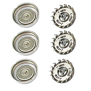 Bobblei Universal HQ4 3Pcs Razor Sharper Electronic Shaver blade heads replacement For philips norelco heads HQ56 HQ55 HQ4+ HQ3 Reflex Plus HQ6843 HQ300 HQ64 HQ916