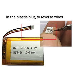 AOLIKES 523450P Battery, 1000mAh Battery Replacement for Corsair H2100 HS70 Void Pro RGB Wireless Headset, Razer Opus X Headset Battery Replacement