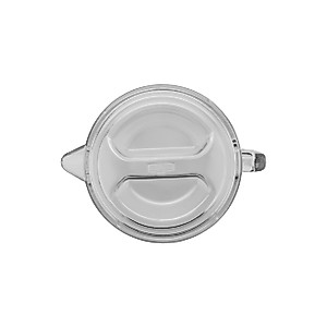 G.E.T. Heavy-Duty Shatterproof Plastic 2 Quart Pitcher with Lid, BPA Free (64 Ounce), Clear