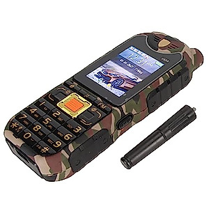 Yunseity Unlocked Button Phone, S555 One Key to Dial SOS Button Mobile Phone for Seniors, 4800Mah Ultra Long Standby Basic Cellphone with Big Buttons & Loud Volume, 3.5mm Headphone Jack (US Plug)