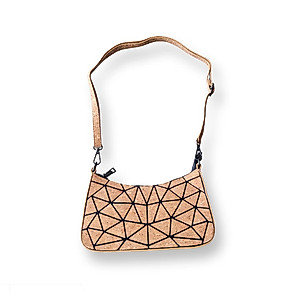 Cork Culture Cork Crossbody bag Shoulder Bag Vegan Sustainable Natural gift durable lightweight,Beige