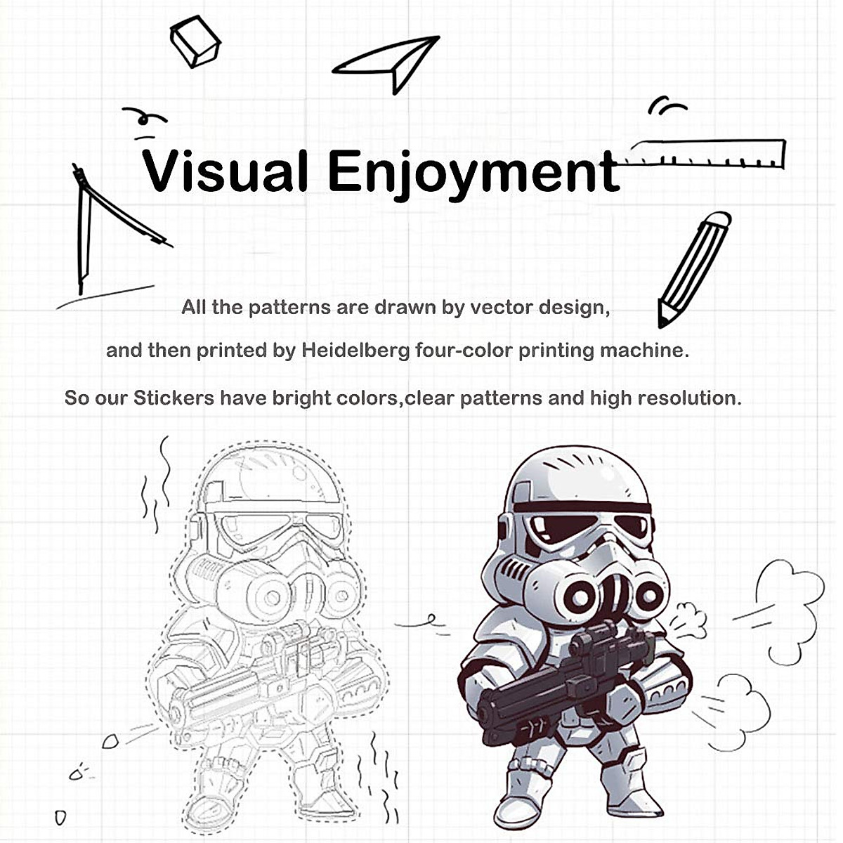 Golden Retriever Stickers for Teens Boy Girls Kids|50 Pcs|Cute Dog Vinyl Waterproof Stickers for Laptop Phone Luggage Flasks Water Bottle Bike Car Tablet,Lovely Animals Decals Pack(Golden Retriever)