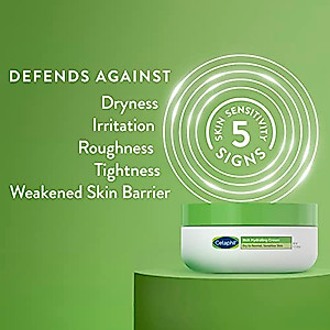 CETAPHIL Rich Hydrating Night Cream for Face, With Hyaluronic Acid, 1.7 oz, Moisturizing Cream for Dry to Very Dry Skin, No Added Fragrance, (Packaging May Vary)