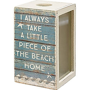 Primitives by Kathy May You Always Have A Shell In Your Pocket I Always Take A Little Piece Of The Beach Home Home Décor Shell Holder