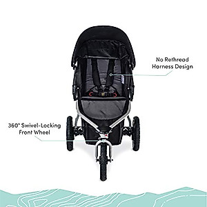 BOB Gear Rambler Jogging Stroller, Black